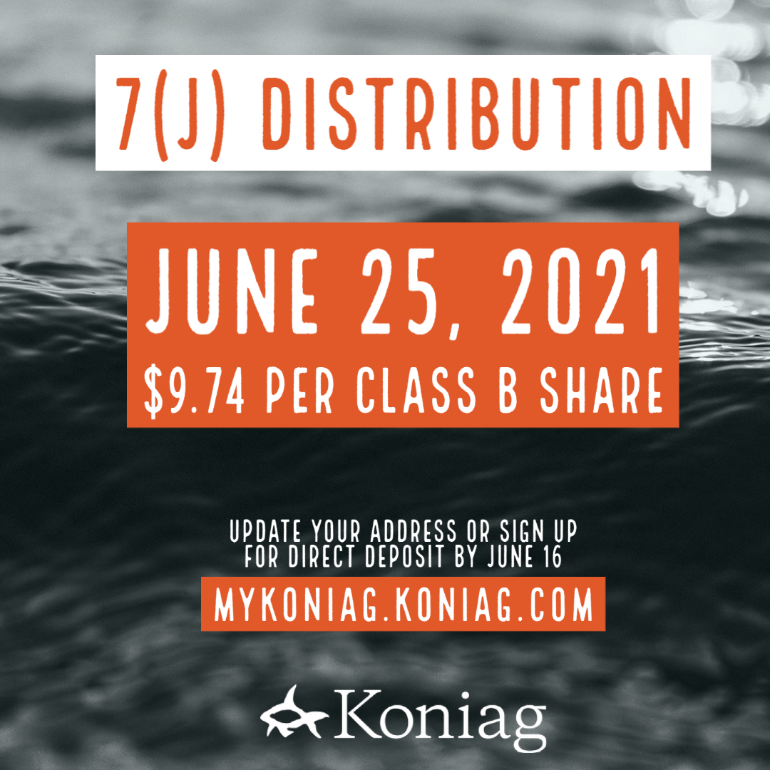 2021 7(j) Distribution FAQ - Koniag