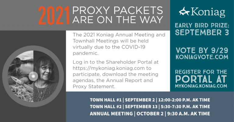 2021 Proxy Packets On The Way! - Koniag